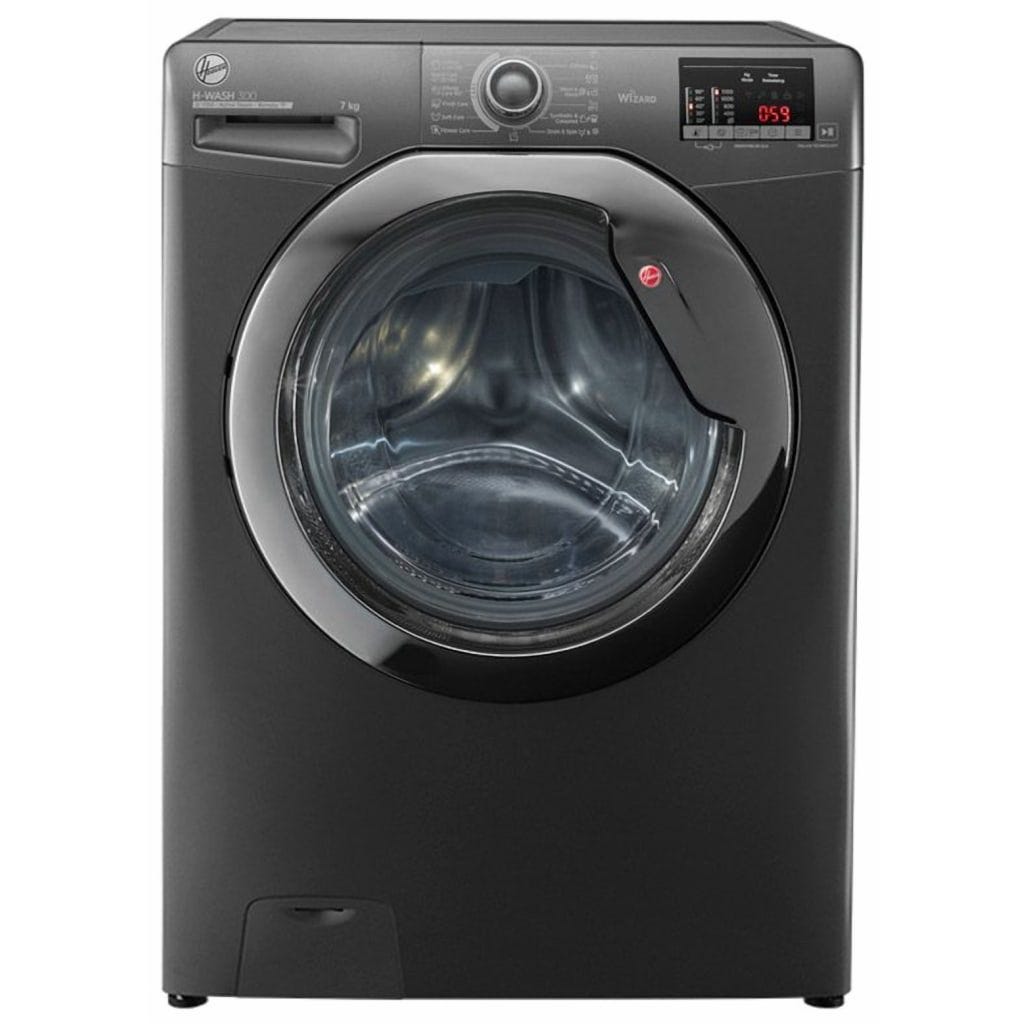 Hoover Lite Front Load Full Automatic Washing Machine, 7 kg, Silver ...