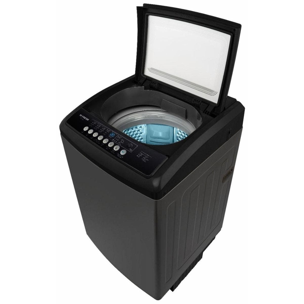 Fresh Top Load Automatic Washing Machine, 10 kg, Dark Stainless - Fresh ...